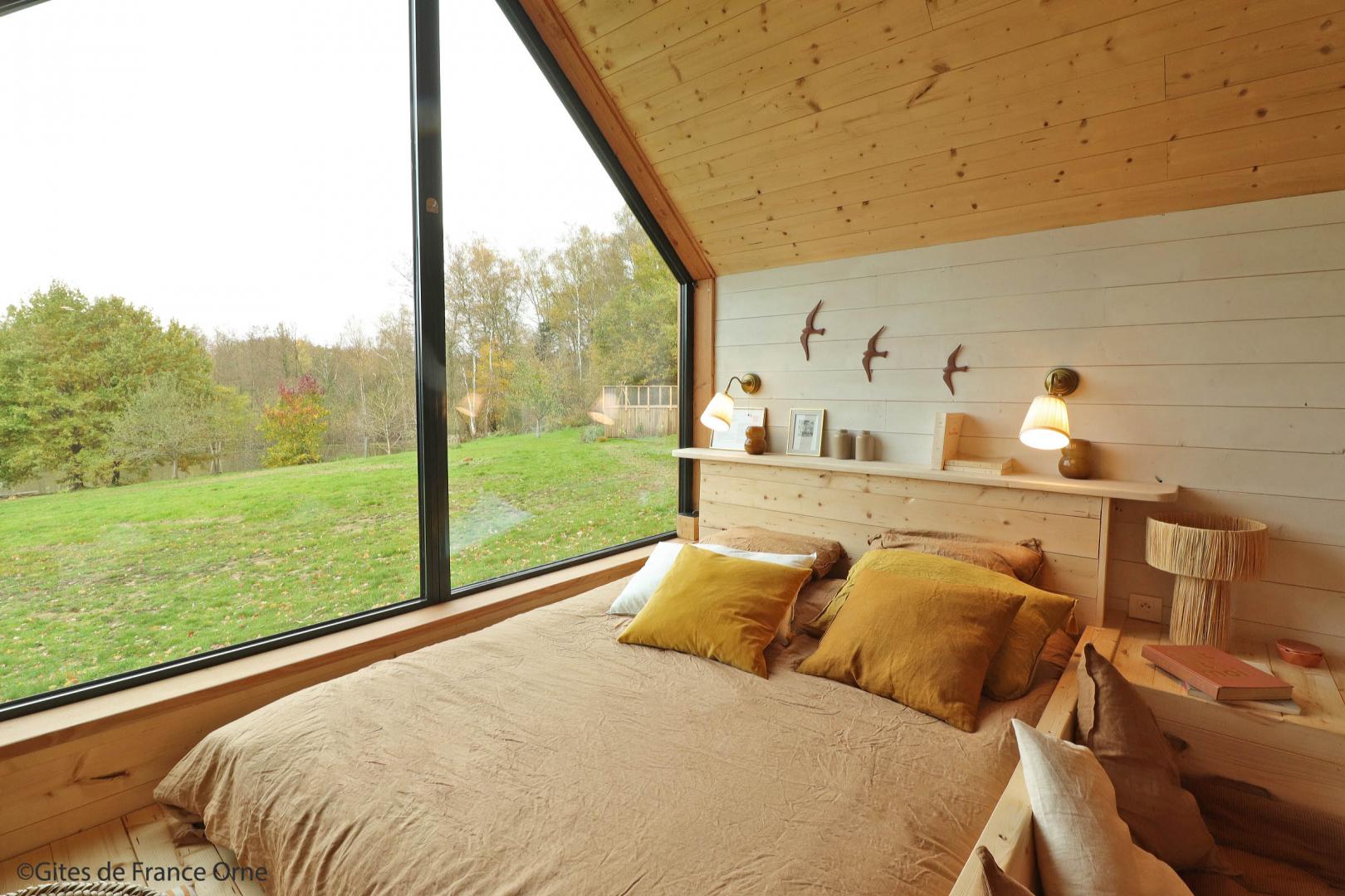 Location Cabane en bois G876 à Tourouvre Au Perche - Gîtes de France Orne